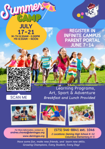 FREE Summer Camp - Columbus, New Mexico News